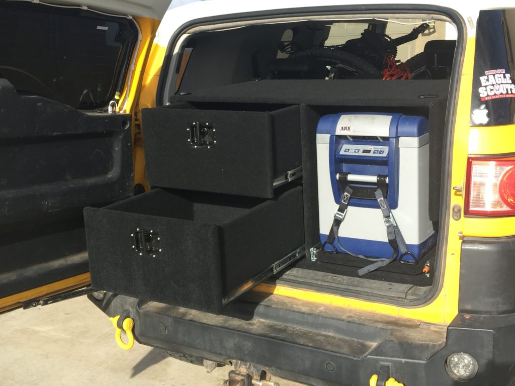 FJ Cruiser Insert – Model 2 – Mountain Nomad Enterprises